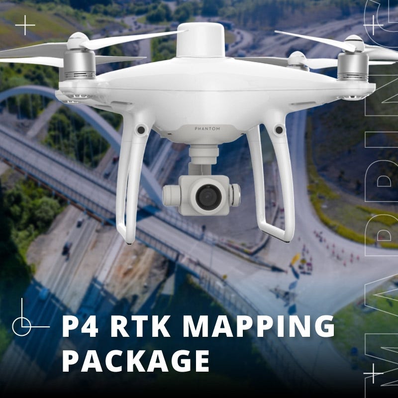 Shop DSLRPros DJI Phantom 4 RTK Professional Mapping Package | DSLRPros